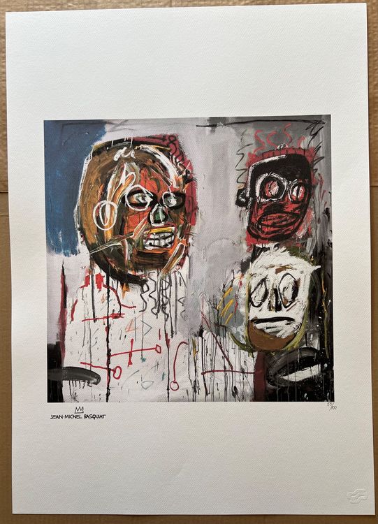 Jean-Michel Basquiat « Dustheads » 55/100 | Kaufen auf Ricardo
