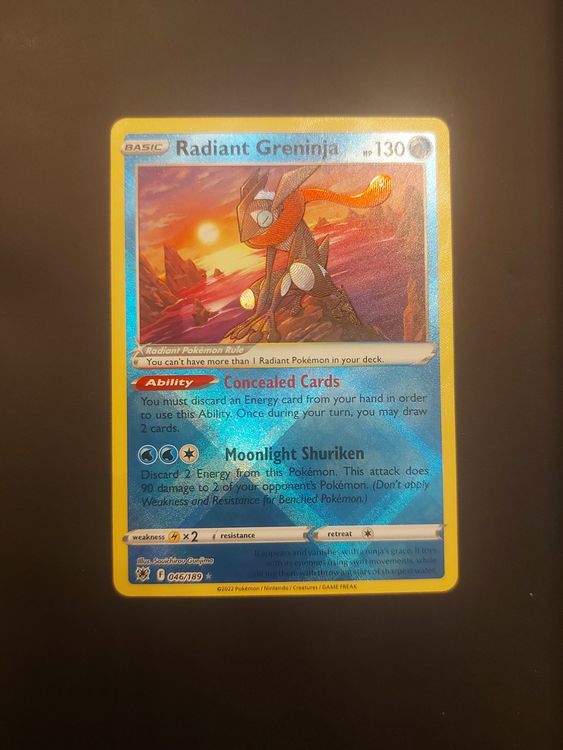 Radiant Greninja #046 Astral Radiance EN (Gebraucht) in Biasca für CHF ...