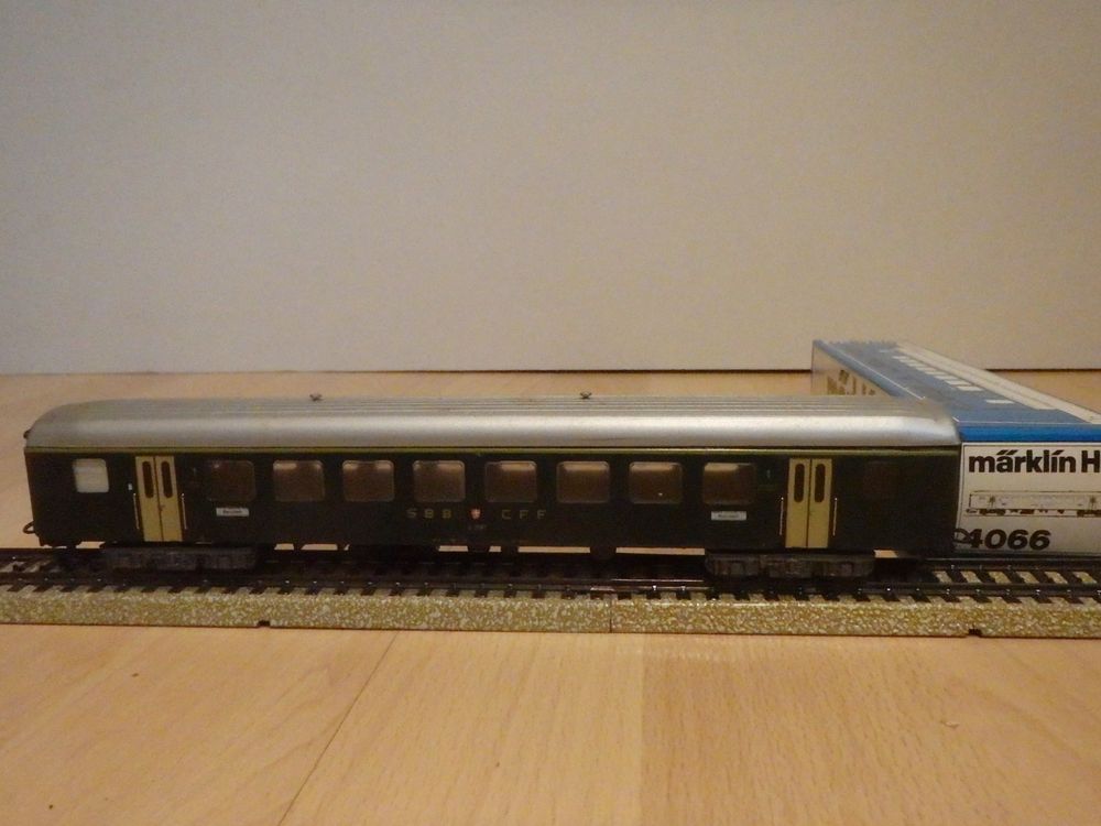Märklin H0 SBB Personenwagen - Art.nr. 4066 (Gebraucht) in Hinwil für CHF 14 – mit Lieferung auf ...
