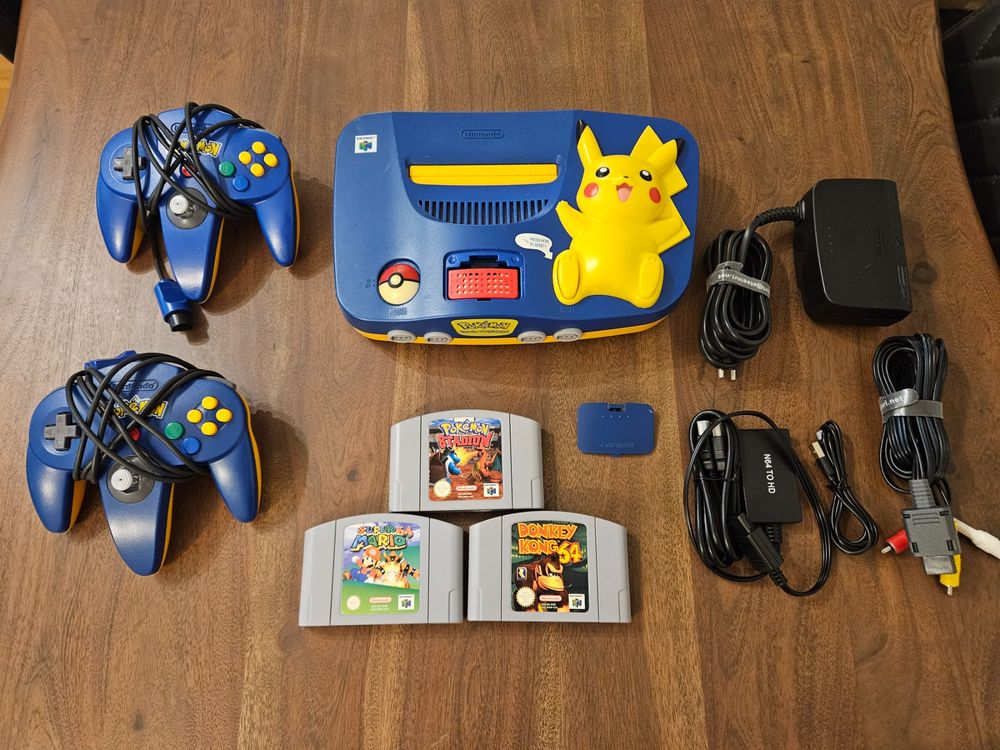 Nintendo 64 (Pokémon Pikatchu Edition) Bundle | Kaufen auf Ricardo