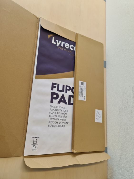 6/124 neuer Flip Chart Block a 50 Blatt 65 x 98cm ab 1.- | Kaufen auf ...