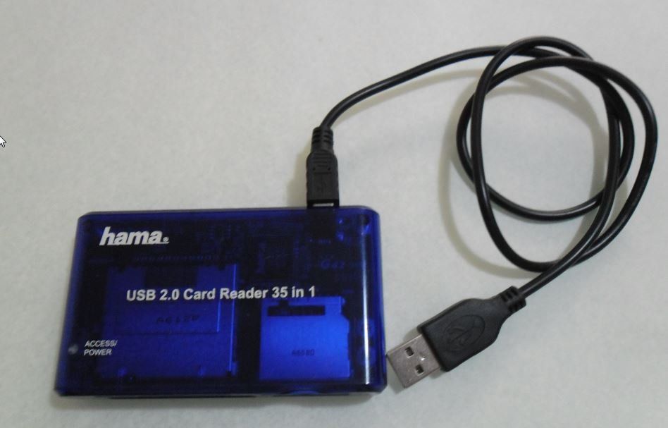 Lecteur Multi carte Hama USB 2.0 Card Reader 35 in 1 (Gebraucht) in ...