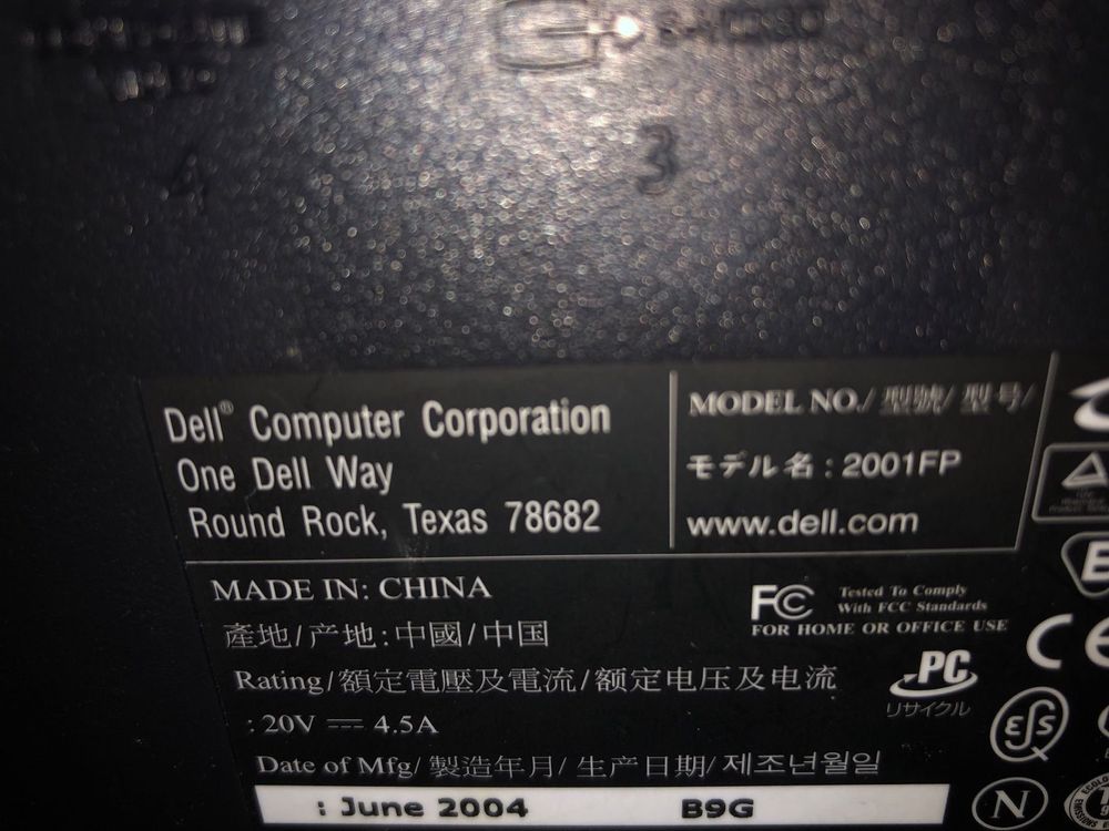 Dell 2001FP Retro- Monitor 15kHz | Kaufen auf Ricardo