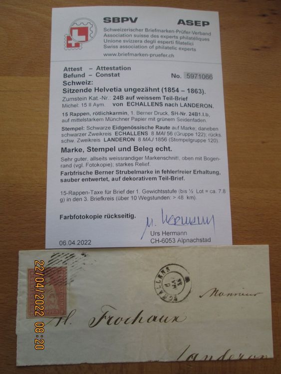 Strubel Nr. 24B Top-Stempel Fehlerfrei ! (Gebraucht) in Wetzikon ZH für CHF 42 – mit Lieferung ...