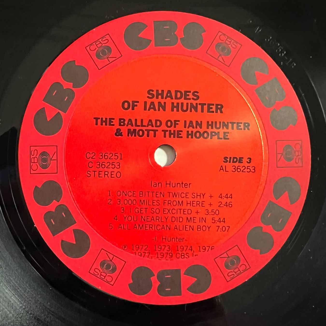Ian Hunter - Shades Of Ian Hunter / 2 LP - 1. US-Press. 1979 (Gebraucht ...
