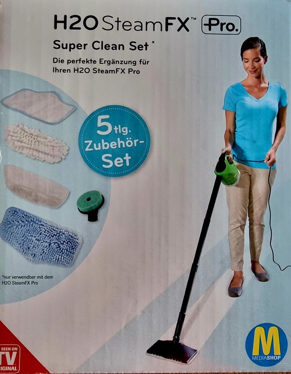Handdampfreiniger H2O Steam FX Pro & Zubehör NP. 160.-sFr. (Neu und ...