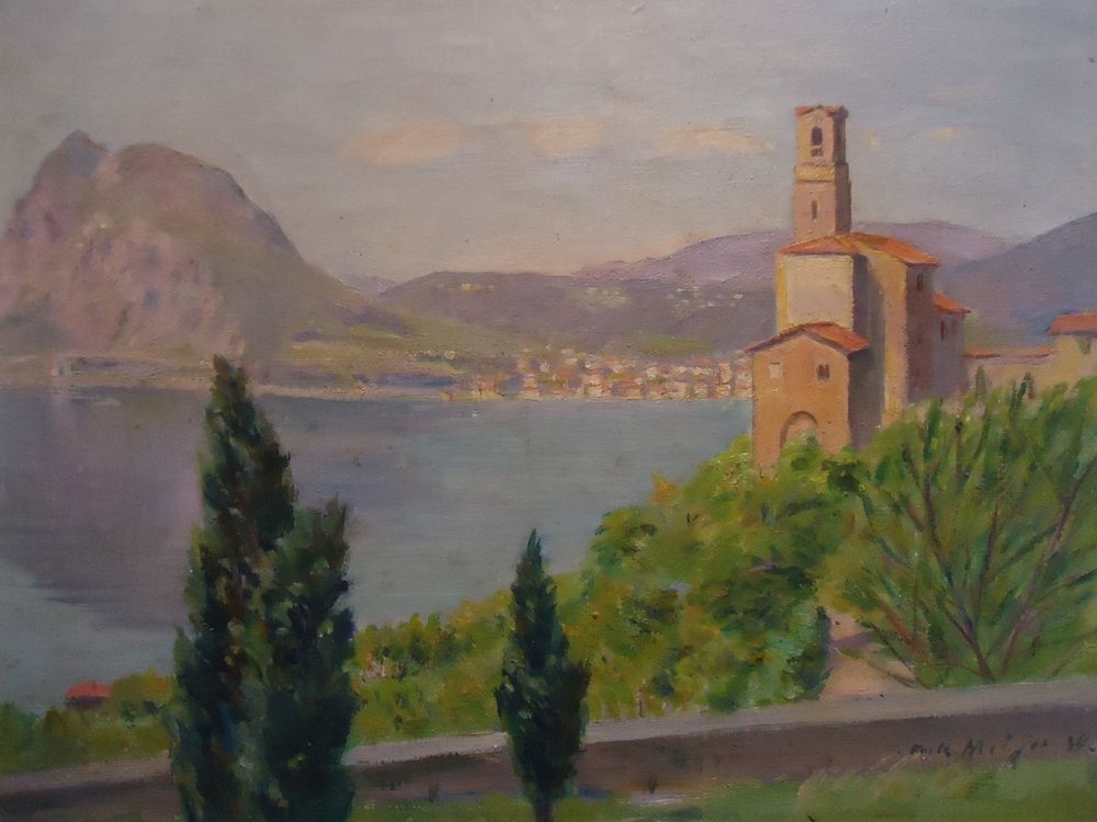 FRITZ MEIJER 1900-1969 OEL AUF LEINWAND AUF MALK. von1934 | Kaufen auf Ricardo