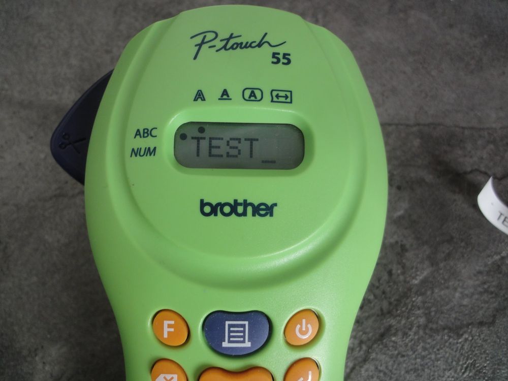 Beschriftungsgerät Brother P-touch PT-55 | Kaufen auf Ricardo