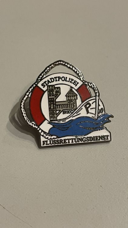 Flussrettungsdienst Stadtpolizei Brugg Pin (Gebraucht) in Zürich für CHF 5 – mit Lieferung auf ...