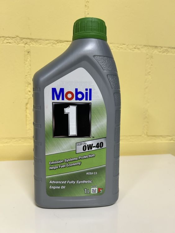 Motorenöl Mobil 0W-40, ACEA C3 für Porsche Spez. C40 (Neu und ...