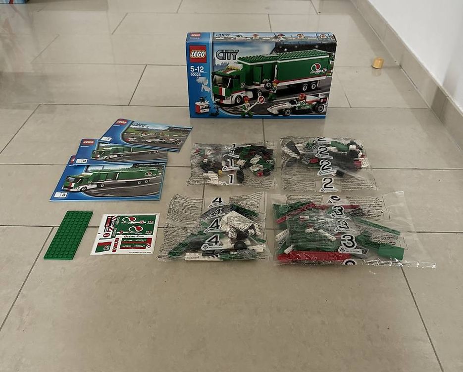 Lego City Formel 1 Transport 60025 (Neu (gemäss Beschreibung)) in ...