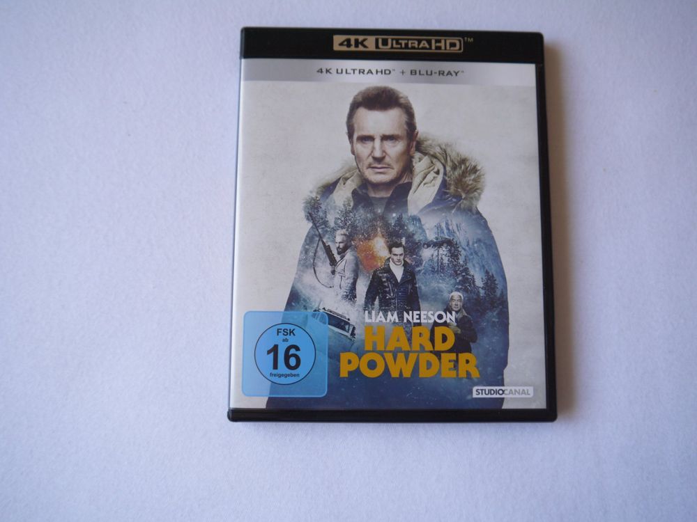 HARD POWDER-4K UHD+Blu Ray-Liam Neseson (Gebraucht) in Hagendorn für ...