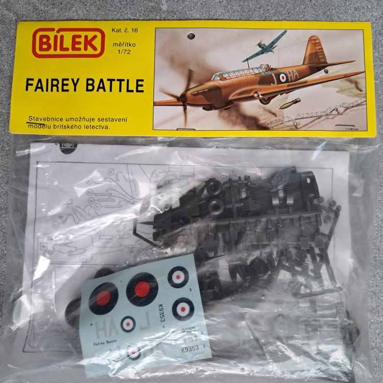 Fairey Battle Kit 1/72 Bilek Italeri | Kaufen auf Ricardo