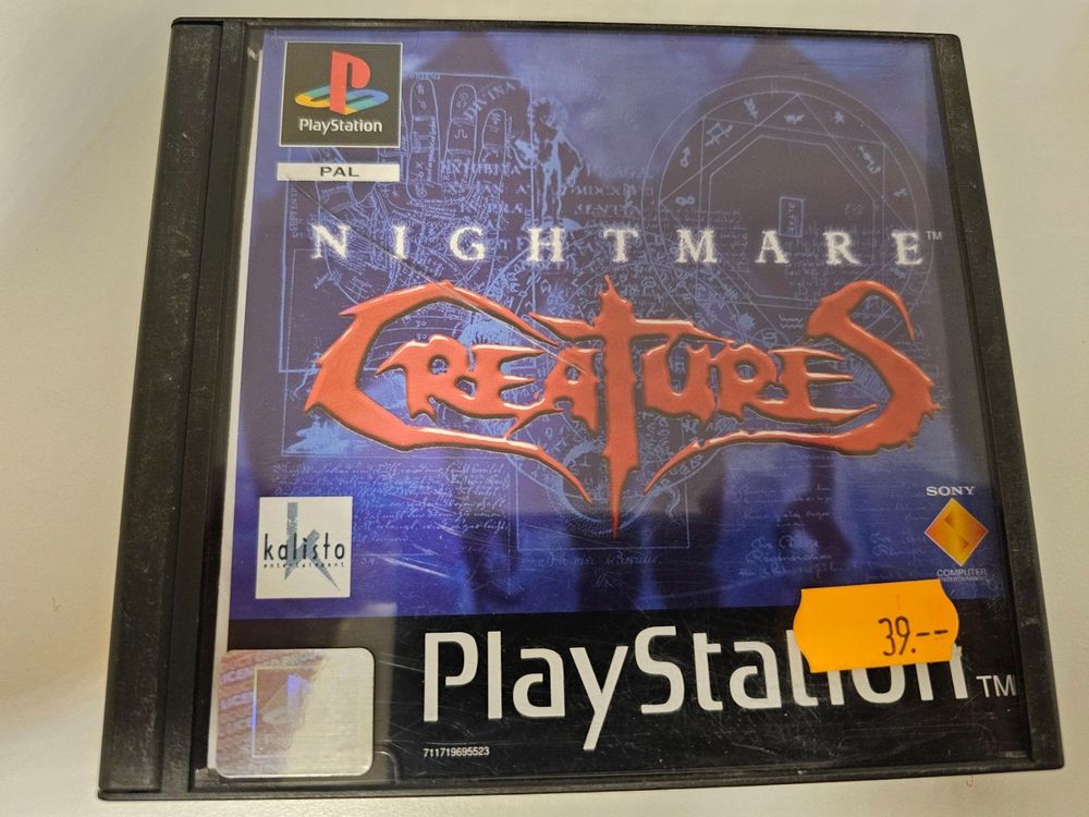 NIGHTMARE CREATURES (PAL-Version) (Gebraucht) in Hirzel für CHF 19 ...
