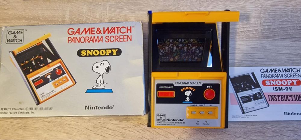 Nintendo Game & Watch Panorama Screen Snoopy SM-91 (Gebraucht) in ...