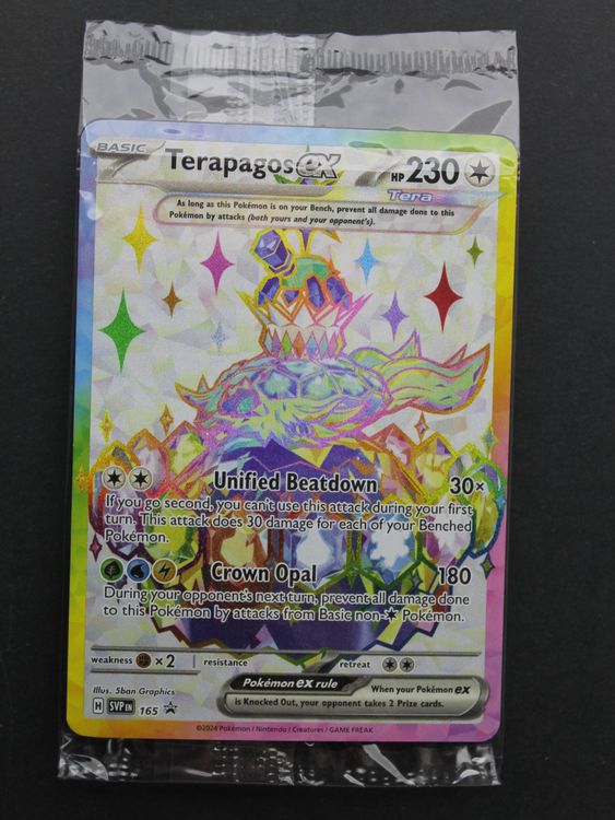 Pokémon Terapagos ex (SVP 165) EN (Neu und originalverpackt) in Sarnen für CHF 9 – mit Lieferung ...