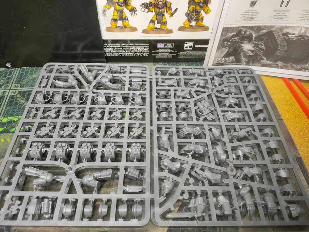 Cataphractii Terminator Squad Warhammer 30k Horus Heresy (Neu (gemäss ...