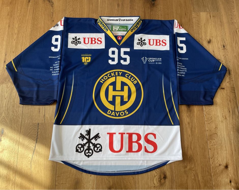 Game Issued Spengler Cup Hcd Trikot Thomas Wellinger | Kaufen auf Ricardo