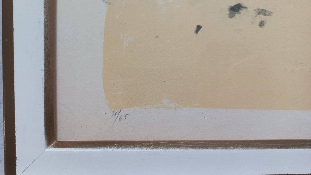 Orig. Litho von Hermann Alfred Sigg, handsigniert (Gebraucht) in ...