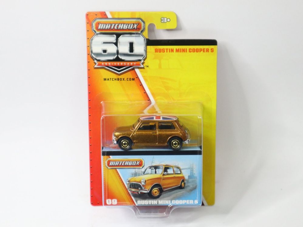 Matchbox Austin Mini Cooper S Union Jack 60 Jahre MB Jubi (Neu und ...