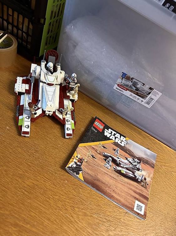 75342 lego star wars fighter tank komplett mit figuren (Gebraucht) in Wegenstetten für CHF 40 ...