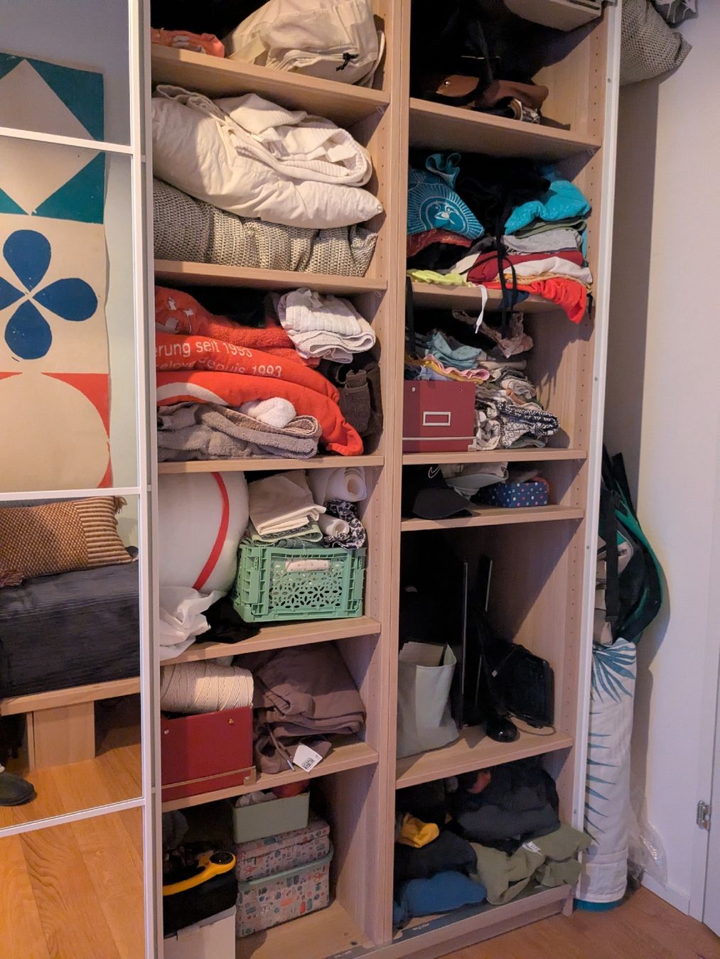 Wunderbar Pax Kleiderschrank Schiebetueren Spiegel Bildbellina4644