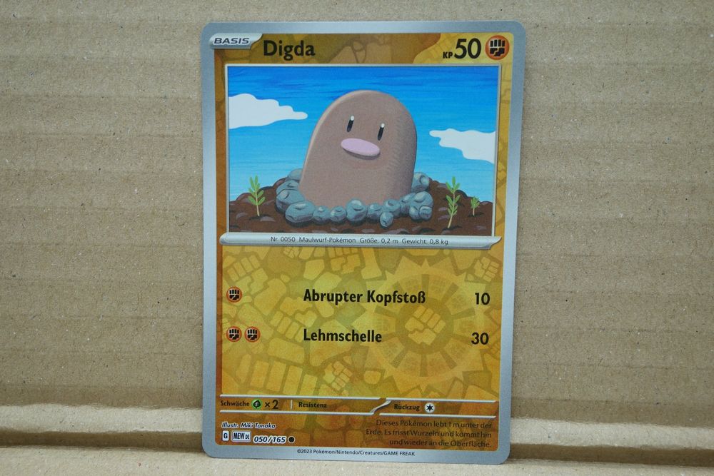 Digda 050/165, Deutsch, Pokemon 151 (Gebraucht) in Wil SG für CHF 1 ...