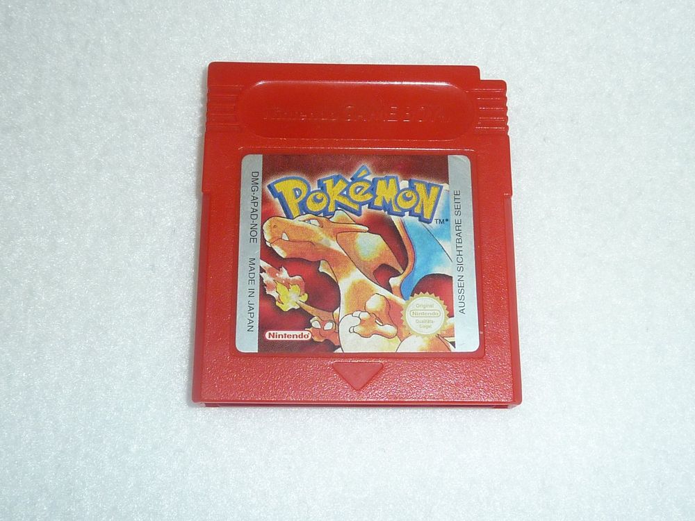 Nintendo Game Boy Spiel Pokemon Rote Edition Rot (Gebraucht) in Basel ...