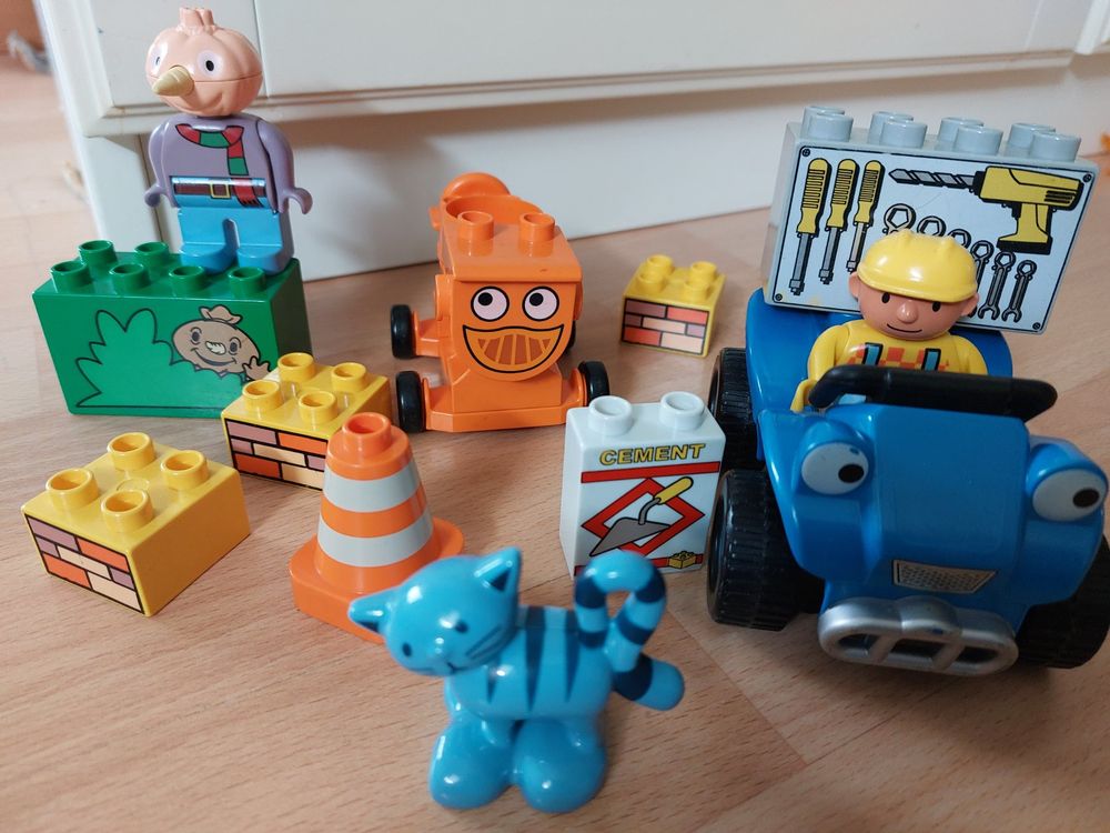 Lego Duplo Baustelle Bob Baumeister Sprinti Knolle Mixi | Kaufen auf ...