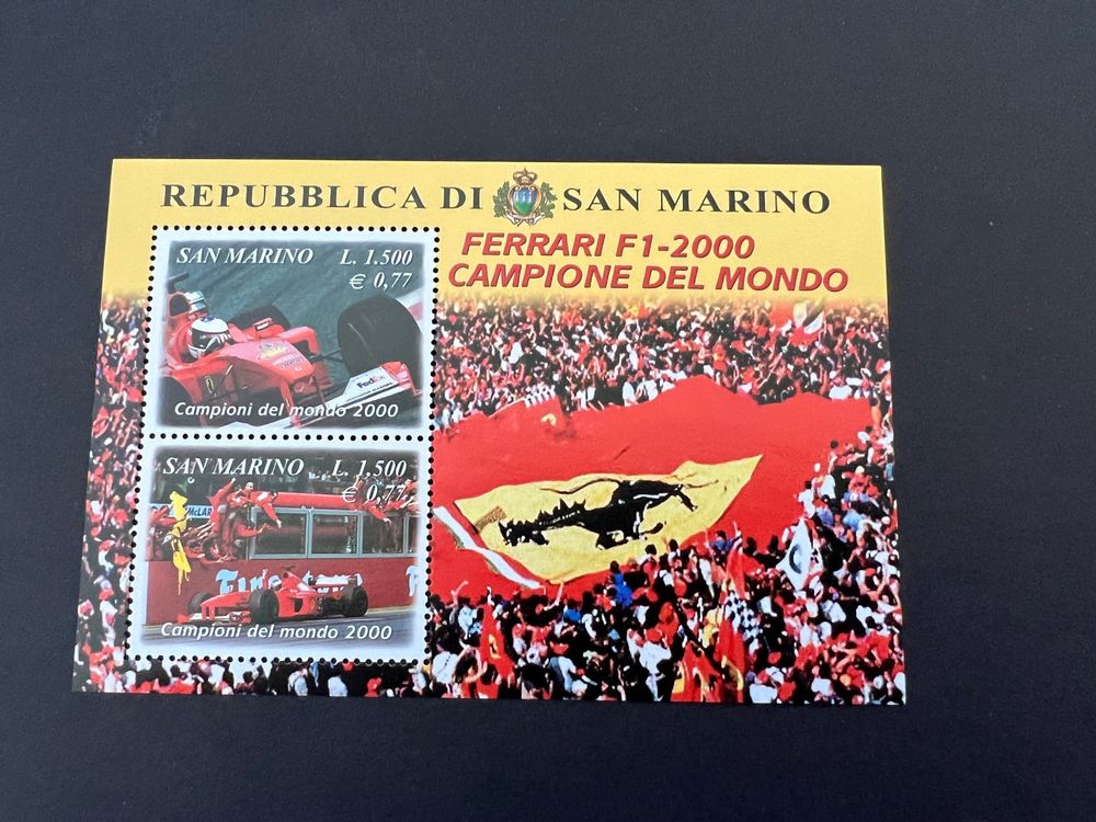 San Marino Ferrari Block 2000 ** Luxus (B550) (Gebraucht) in Hinwil für ...