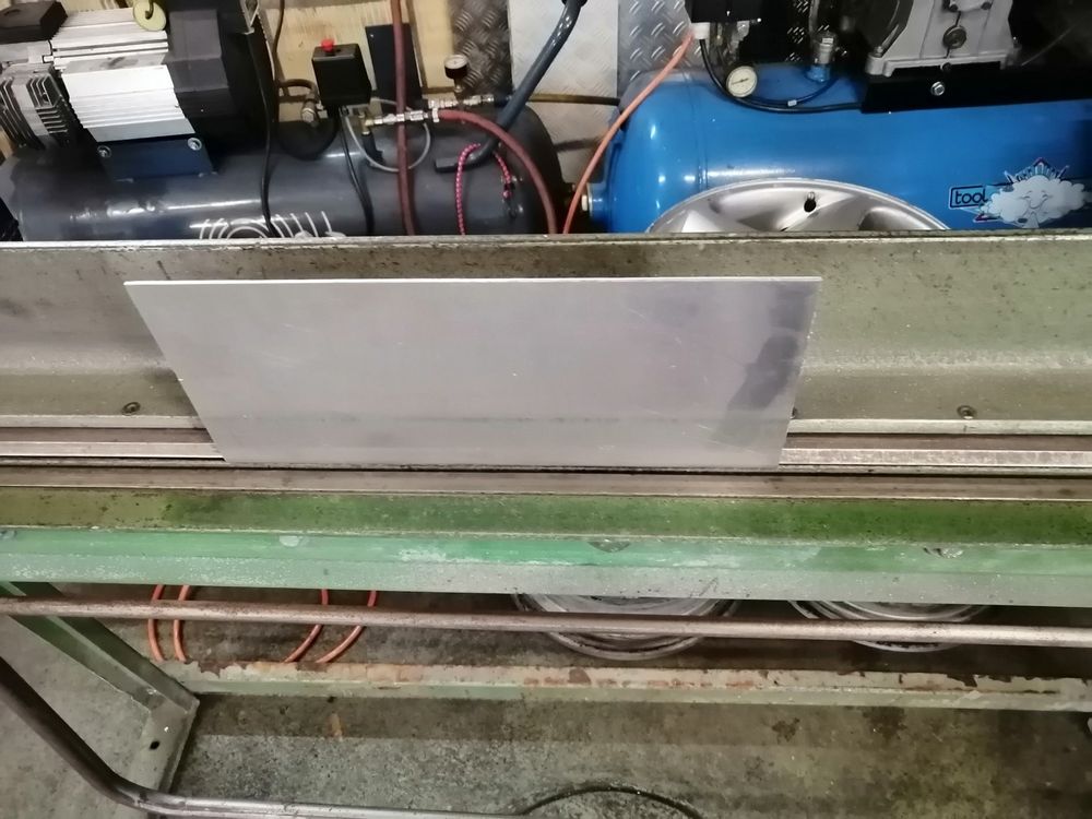 Spengler Blech Hand Abkant- / Schwenkbiegemaschine (Gebraucht) in ...