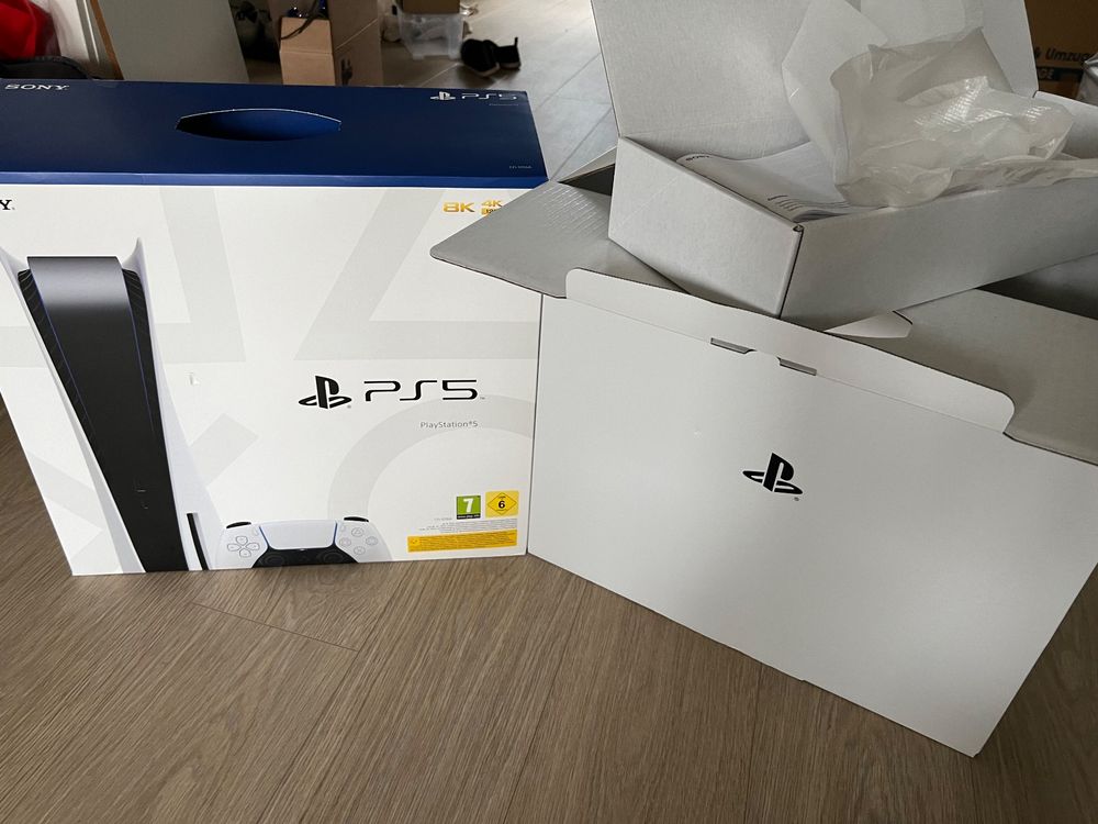 PlayStation 5 Original VERPACKUNG OHNE KONSOLE (Neu (gemäss ...