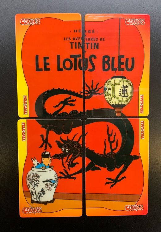 Cartes téléphoniques Tintin (Gebraucht) in Meyrin für CHF 10 – mit ...