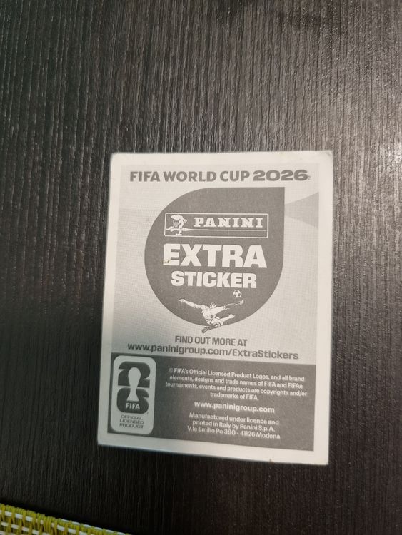 FIFA WC 2026 Panini Extra Sticker: Raúl Jiménez - Gold (Gebraucht) in ...