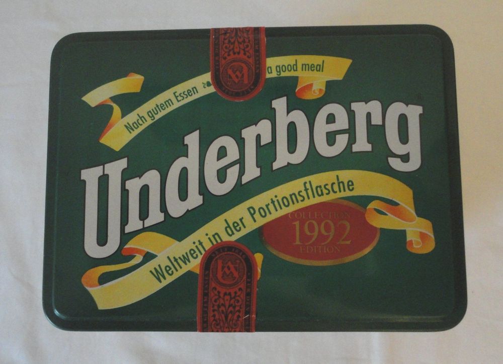 Underberg Blech-Schachtel Collection 1992 (Gebraucht) in zürich für CHF ...