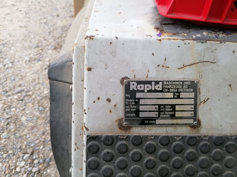Rapid AC 3000-30 (Gebraucht) in Mühlethal für CHF 3750 – nur Abholung ...