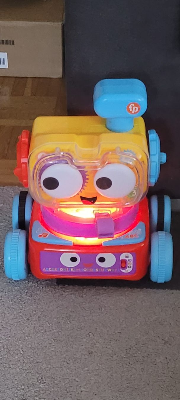 Fisher-Price Robot Lumi Mouvements, Jouet Bébé/25cm (Neuf (Voir ...