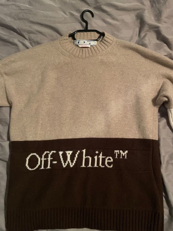 Off-White Colour-block logo jumper (Neu (gemäss Beschreibung)) in ...