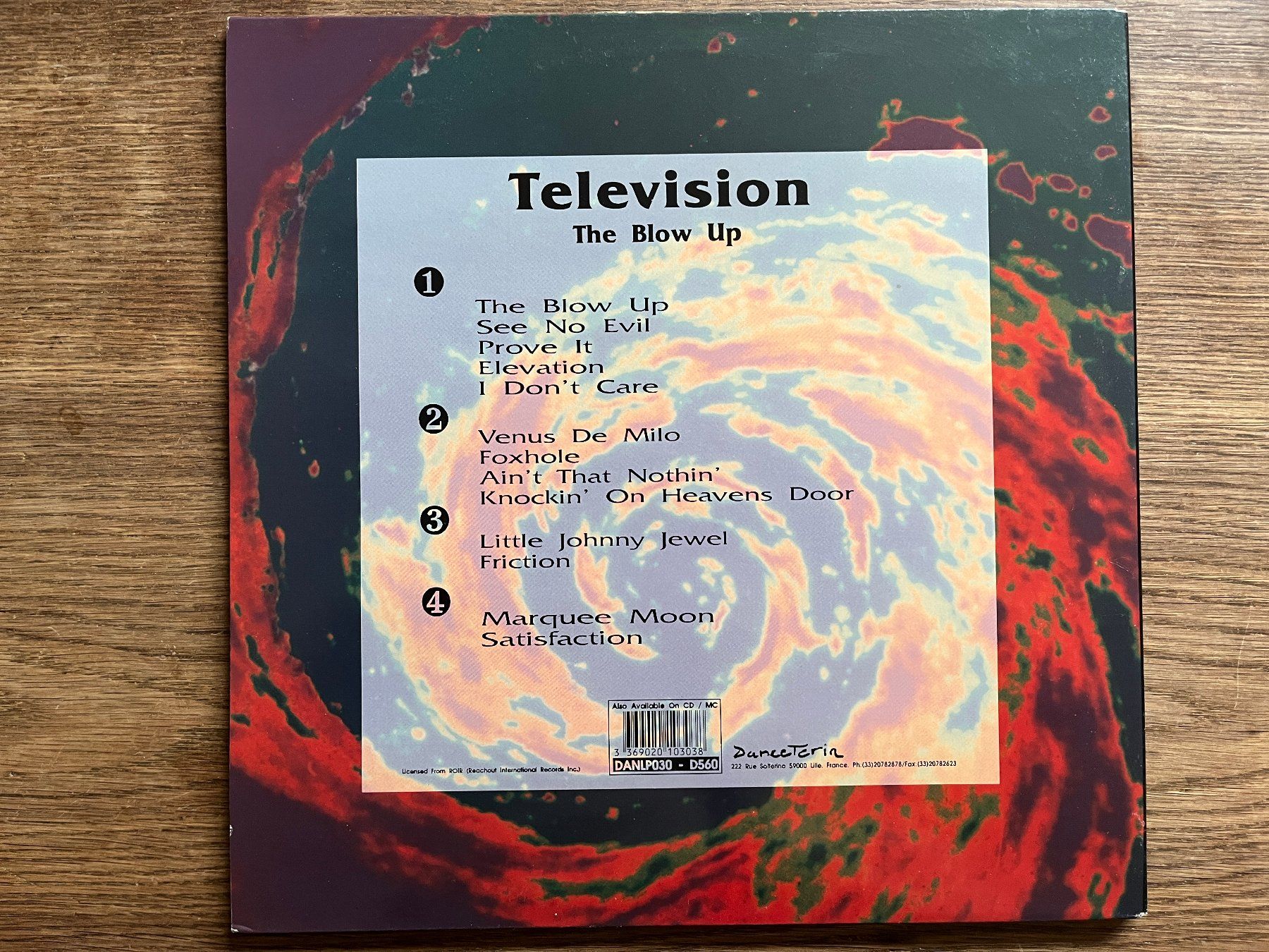 Television- the blow up- roir sessions (Gebraucht) in Zürich für CHF 20 ...