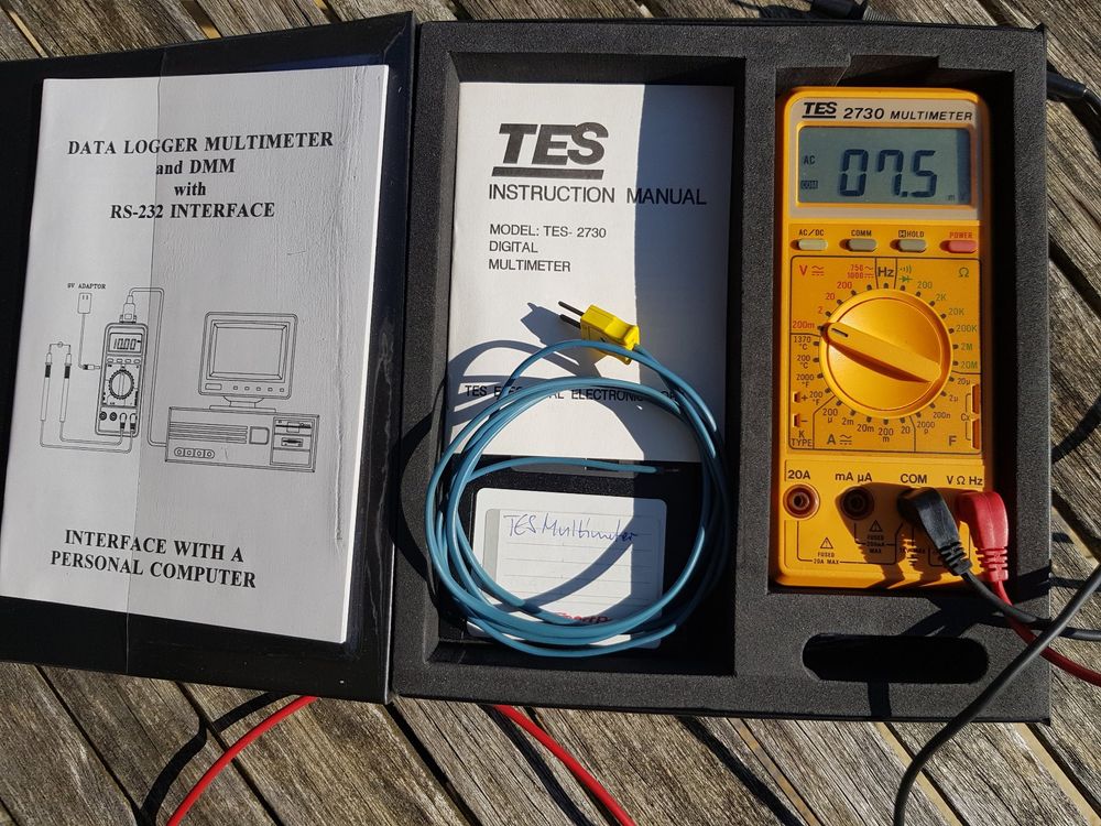 Digitales Multimeter Interface RS-232 für Data Logging | Kaufen auf Ricardo