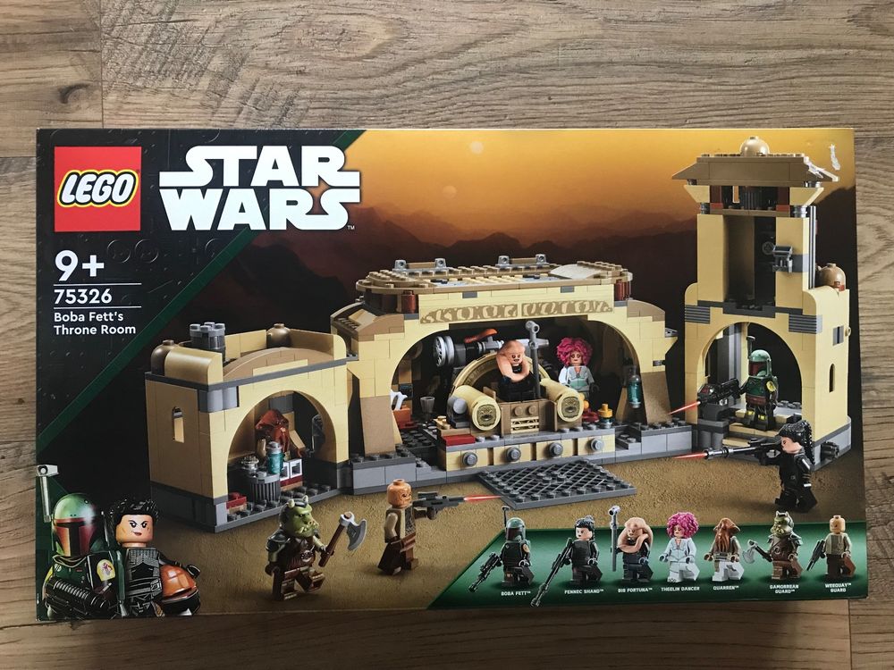 Lego 75326 Star Wars Boba Fetts Thronsaal (Neu und originalverpackt) in ...