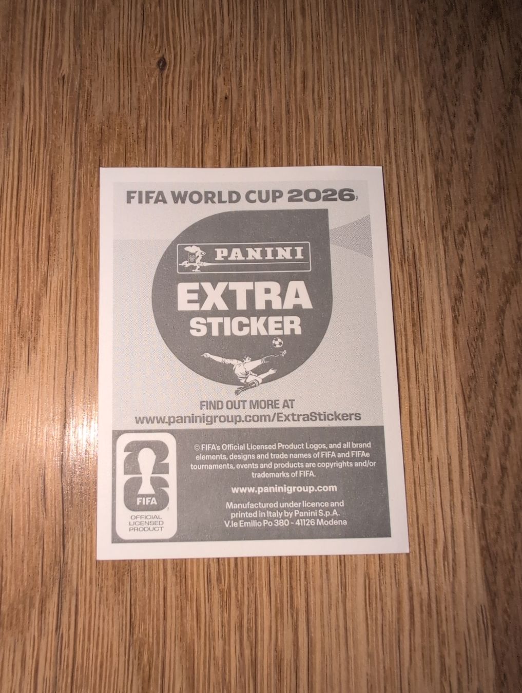 Christiano Ronaldo Panini Extra Sticker WM 2026 (Neu (gemäss ...