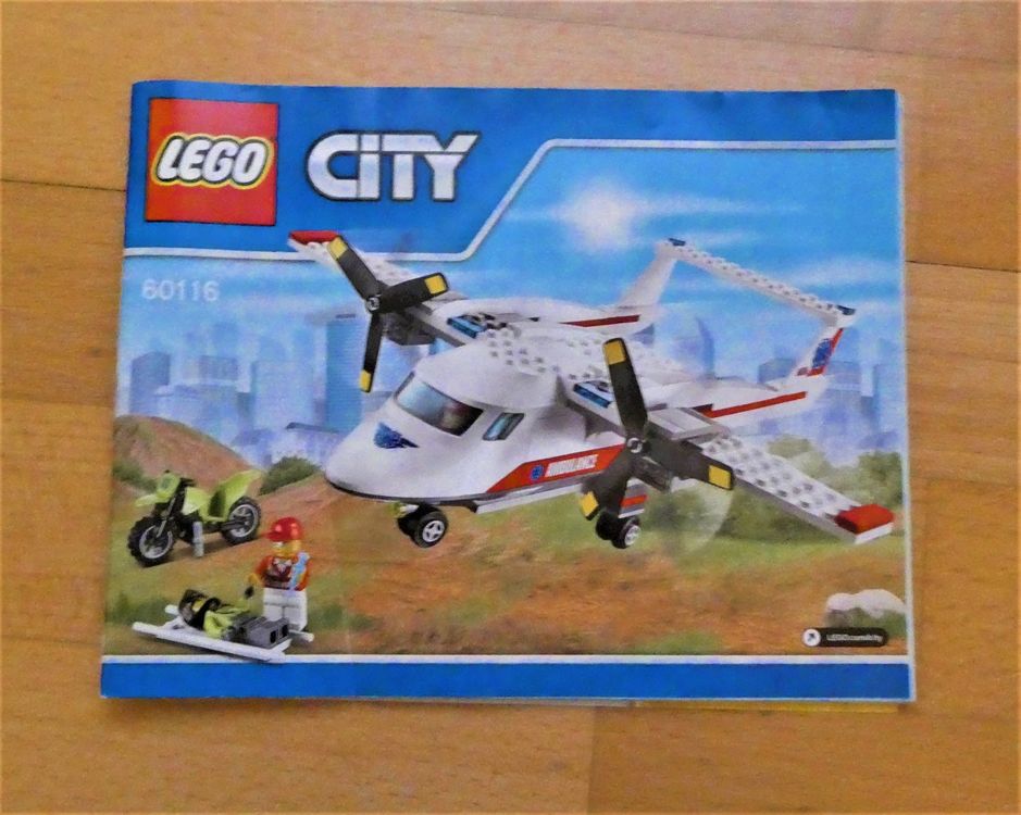 LEGO 60116, Ambulance Airplane (Rettungsflugzeug) | Kaufen auf Ricardo
