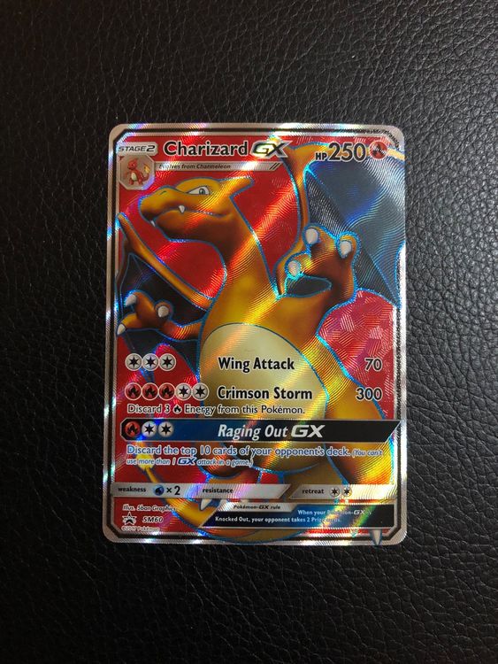 Charizard GX Full Art PROMO SM60 Ab 1 (Gebraucht) in Paradiso für CHF ...