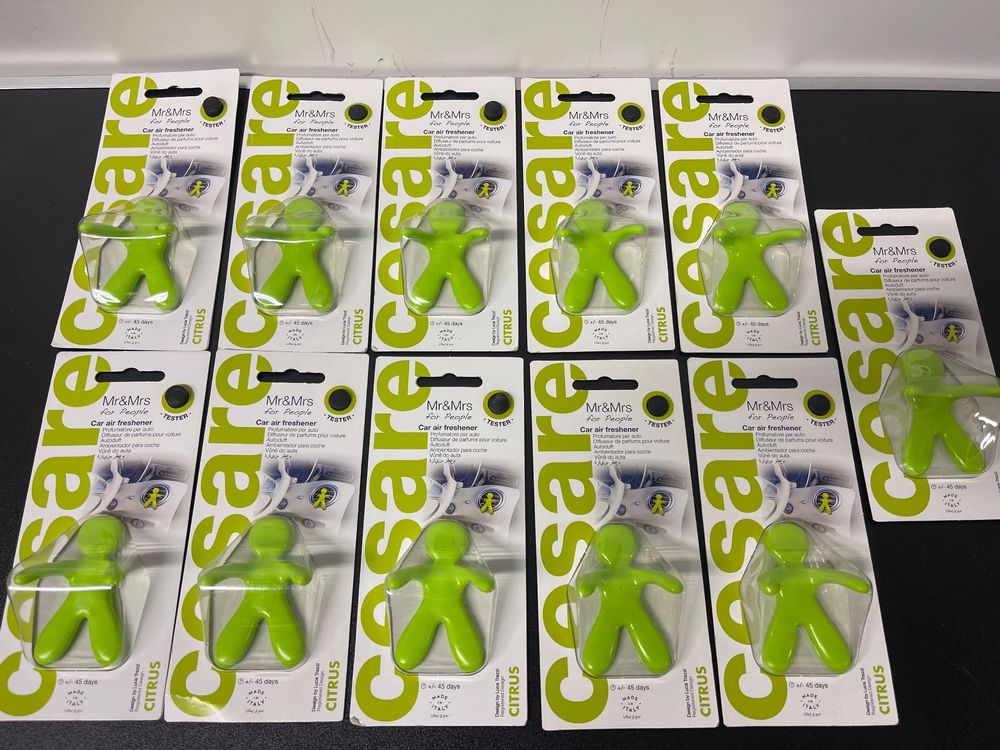 Neu Auto Duft Lufterfrischer Mr&Mrs Cesare Citrus (11x) | Kaufen auf Ricardo