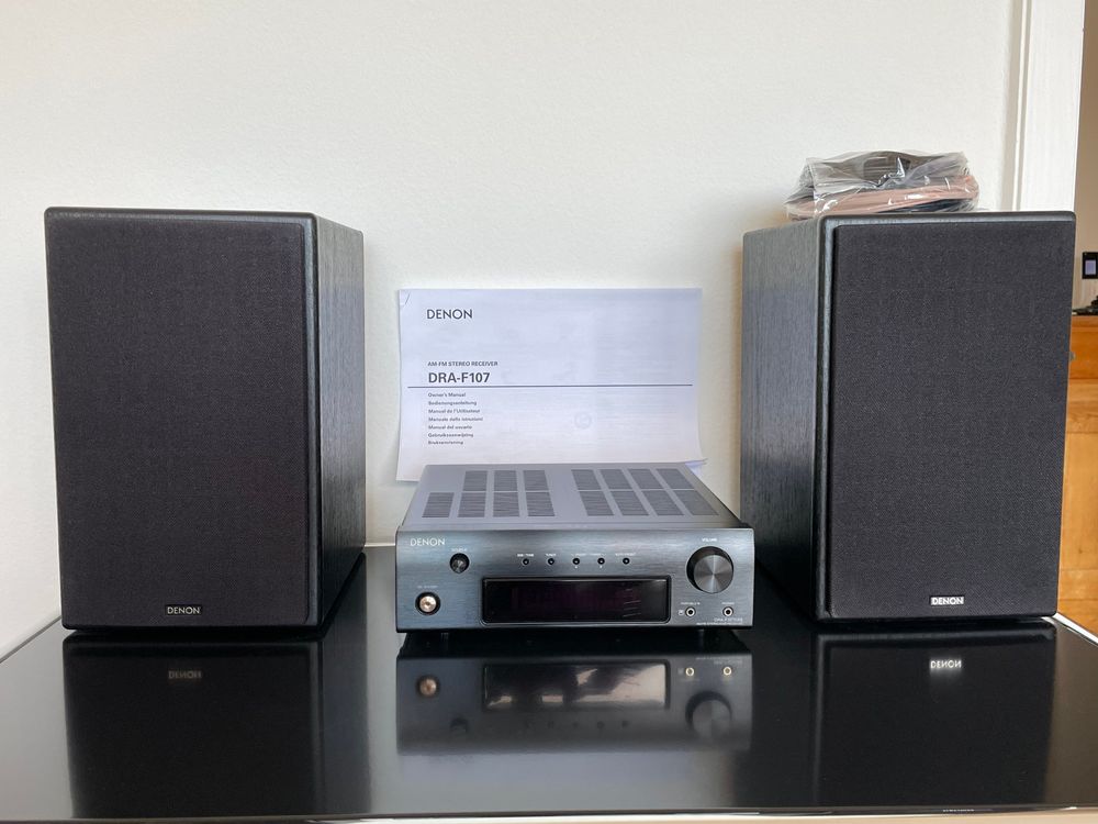 Receiver DRA-107DAB inkl. 2 zugehörige Boxen | Kaufen auf Ricardo