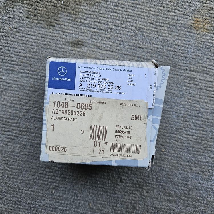 Dispositivo per allarme Mercedes- Benz 219 820 32 26 (Nuovo e nell ...