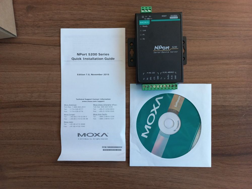 MOXA NPORT5230 Server für RS232/RS422/RS485 | Kaufen auf Ricardo