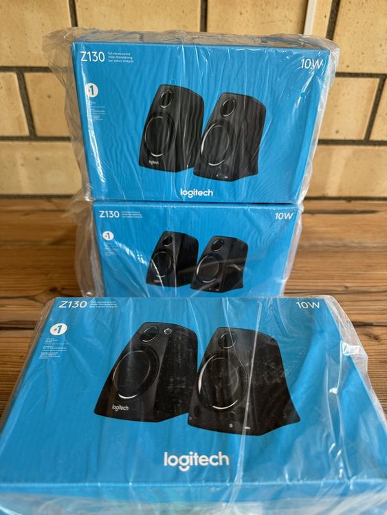 Logitech Z130 PC Lautsprecher Neu/OVP (Neu und originalverpackt) in ...