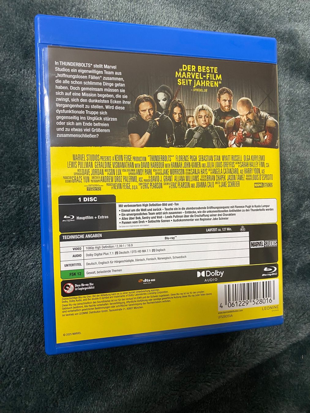 Thunderbolts Blu-ray – Der neue Marvel-Blockbuster! Top! (Neu (gemäss ...